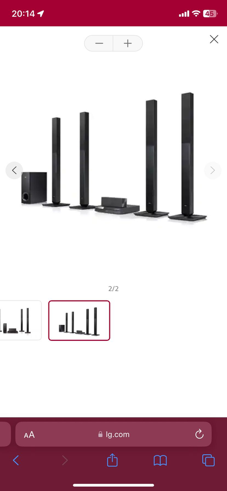 Домашний кинотеатр lg bh6520
