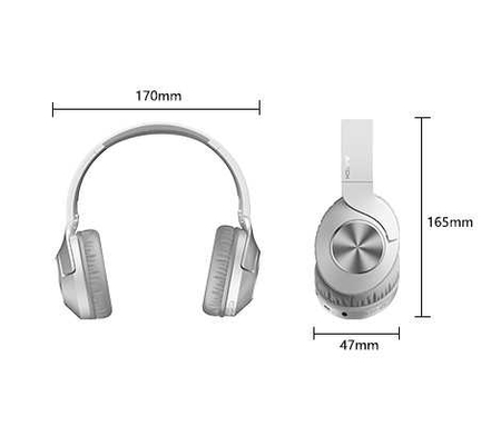 Проводные наушники A4TECH BH300 (Ash Grey) Bluetooth V5.3