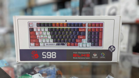Bloody S98 Naraka, Sport Navy Проводные игровые клавиатуры