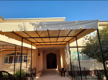 Baner Tent ustanofka qilamiz basseyn yopamiz