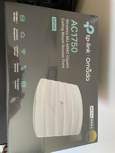 Продается  потолочный точка доступа TP-Link omada AC1750/EAP245