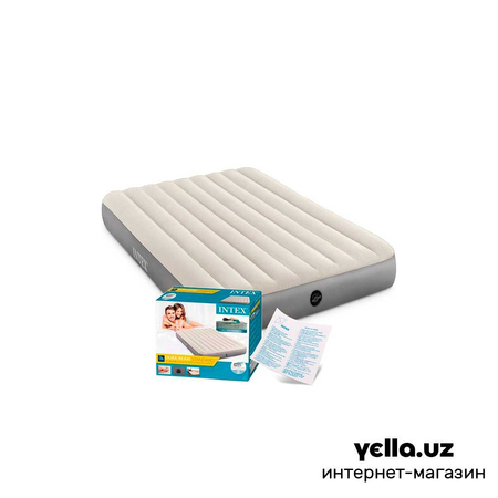 Новый надувной матрас Intex 64103, 152х203х25см