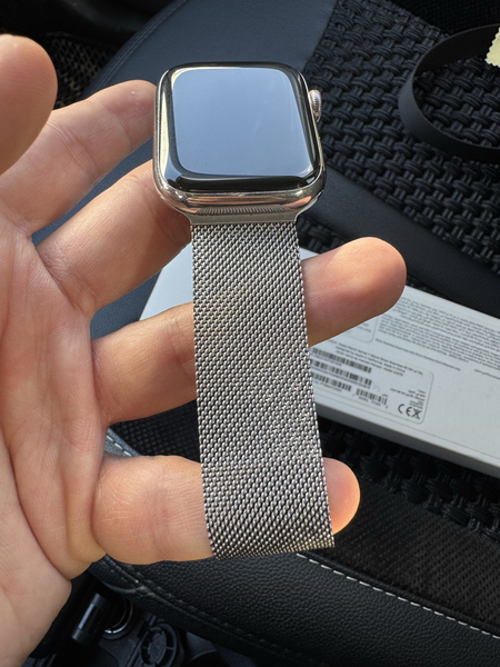 Apple watch s7 45mm stainless steel