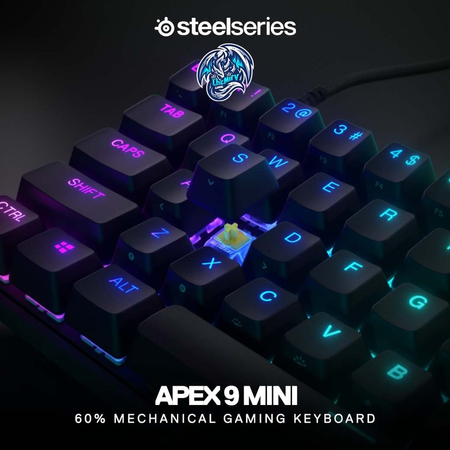 СКИДКА! Steelseries APEX 9 Mini Механическая Клавиатура