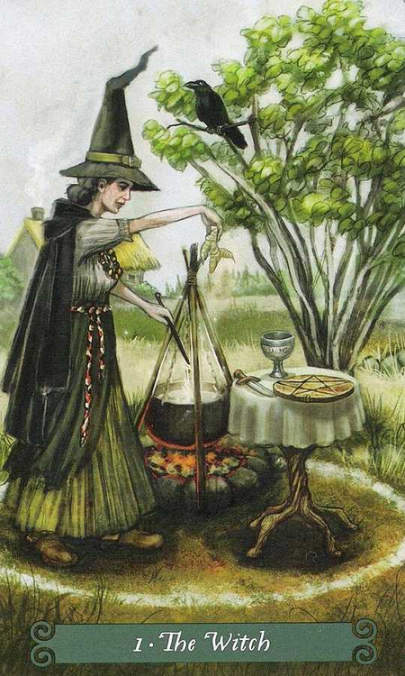 Гадальные карты Таро Зеленой Ведьмы - The Green Witch Tarot
