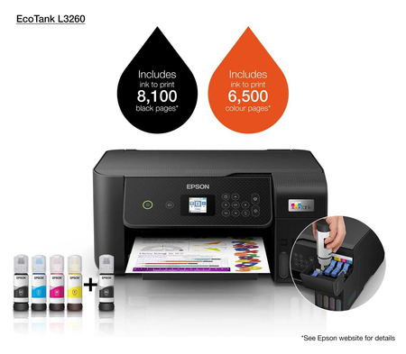 √ НОВЫЙ! Принтер EPSON L3266 WIFI 3в1 4 цвета (доставка за 2 часа*)