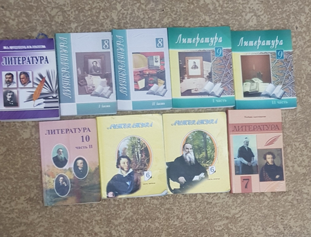 Продаются книги по литературе 6 - 10 классы.