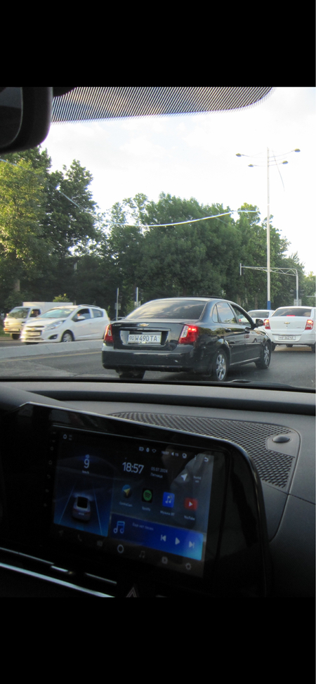 Монитор Тейес на ELANTRA