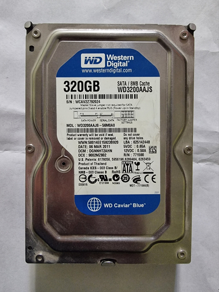 OZU DDR3, HDD, CPU va Kabel 4ta narsa