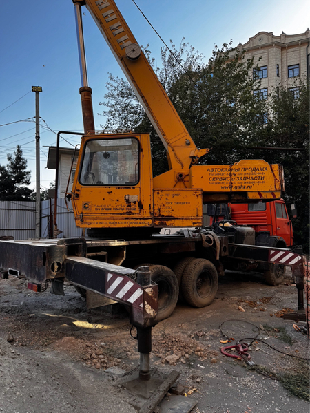 Продаётся авто-кран Камаз Галичанин 25 тонн