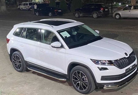Защита переднего и заднего бампера, для Skoda Kodiaq