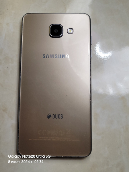 Galaxy A5 2016 Gold