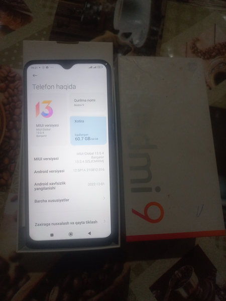 Redmi 9 4/64 srochni
