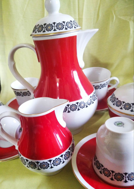 Немецкий кофейный сервиз, KAHLA