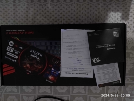 Механическая клавиатура RedDragon Dark Avenger 2