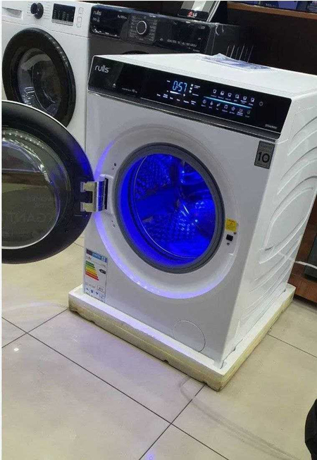 Стиральная машина RULLS 10кг/Сенсорное управление/С паром/Inverter