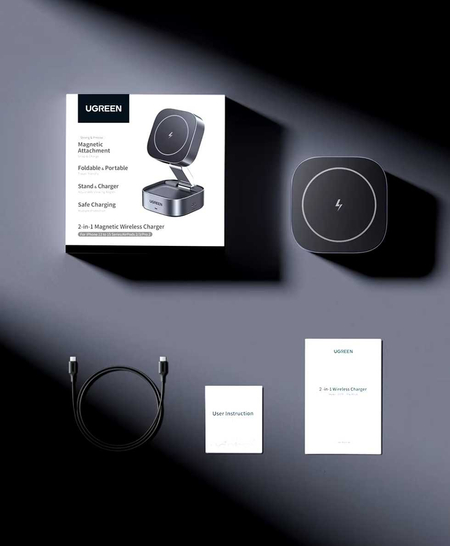 Proda PD-178 4в1 Док-станция MagSafe 15W & iPhone Apple Watch AirPods