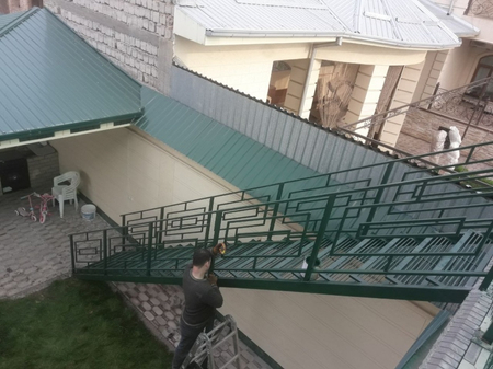 Навесы под ключ. Кованые изделия. Решётки. Перила. Ограждения.
