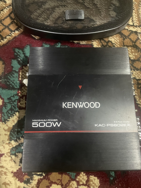 Kenwood каллонки 320 wat и усилитель