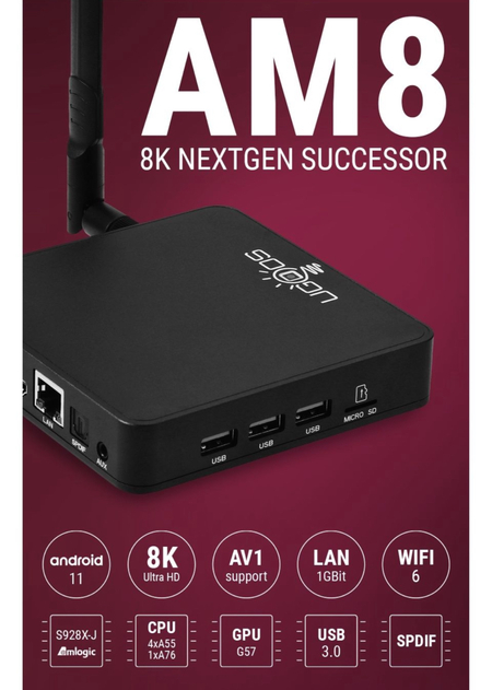‼️Ugoos AM8 SuperTvBox 2024.Доставка Узб.яш