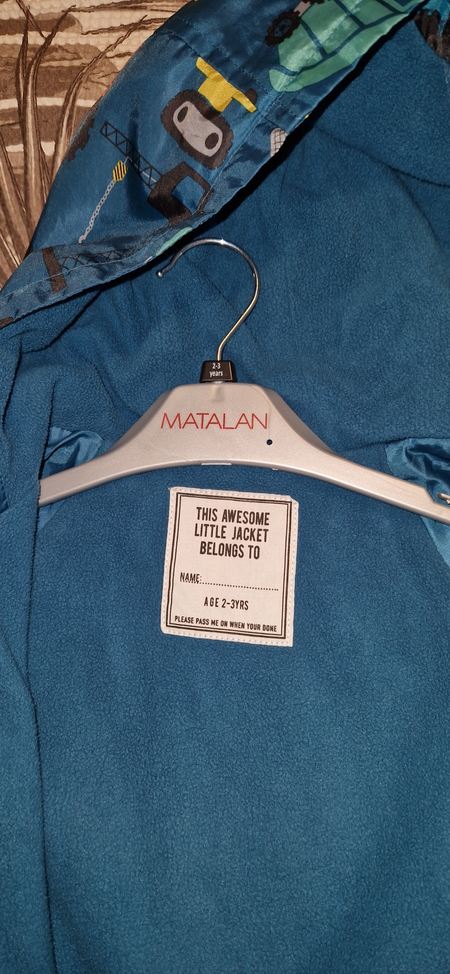 Ветровка Matalan(Англия) на 3 года(98 рост)