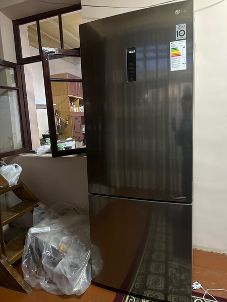 холодильник. Lg inverter linear compressor