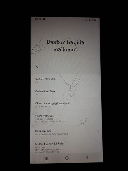 Samsung j6+ holati yaxshi
