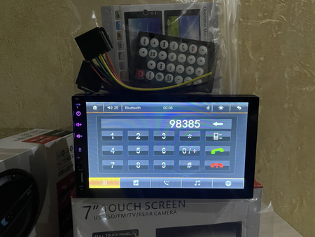 pioneer sensorli yangi manitor 7 dyumli universal Usb Blutus aux fm