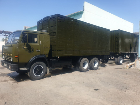 KAMAZ + Прицеп Сотилади