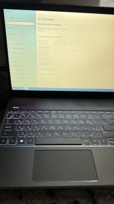 Notebook hp holati yangi kam ishlatilgan