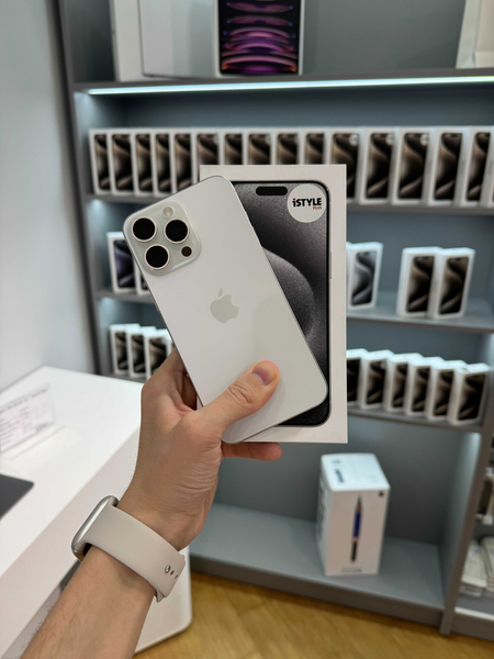 iPhone 15 Pro Max 256 GB White Titanium HALOL NASIYA