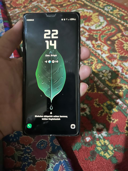 Samsung note 9 6.128 lik toza  choqo svet