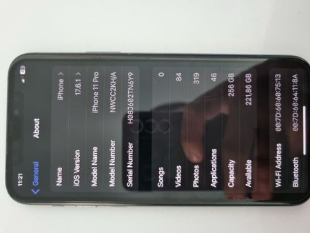 Iphone 11pro kafolati yo’q pass seriya beriladi