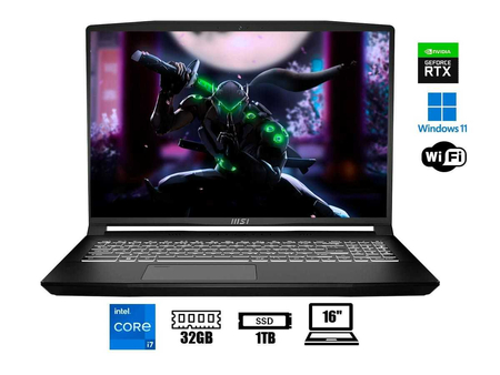MSI Creator M16 Intel Core i9-13900H  RTX 4060