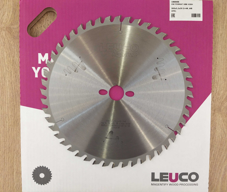 Пильный диск LEUCO по дереву 300х3,2х30  Z=48