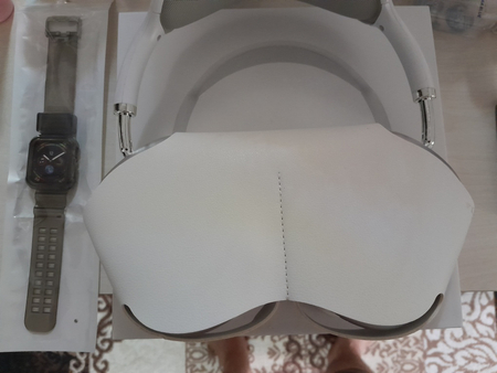 Assalom alekum naushnik sotiladi Airpods max premium + chexol apple 40