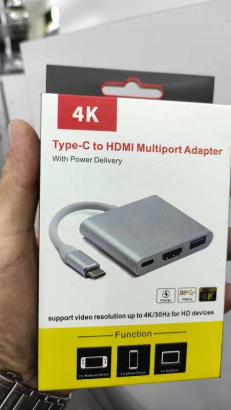 Концентратор Переходник type c to hdmi/vga/lan,aux,card reader/usb 3.0