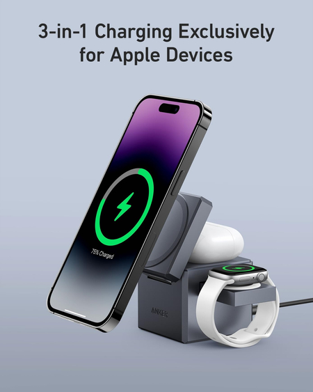 Anker 3 in 1 MagSafe Cube