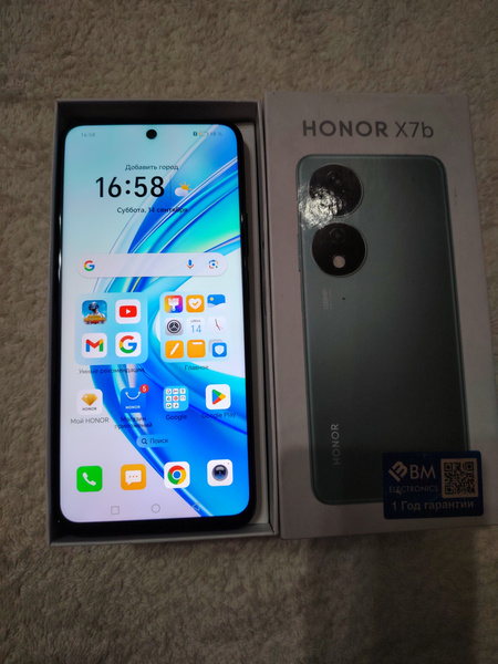 Honor X7B  8+8/128GB IDEAL Yangidek