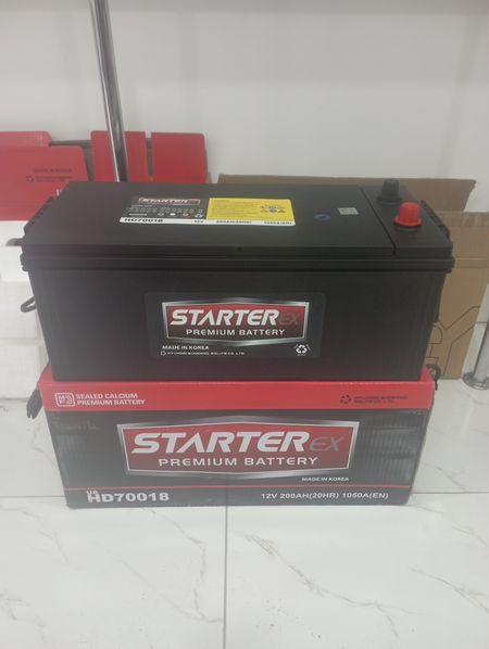 Akkumlyator 200 ah STARTER korea