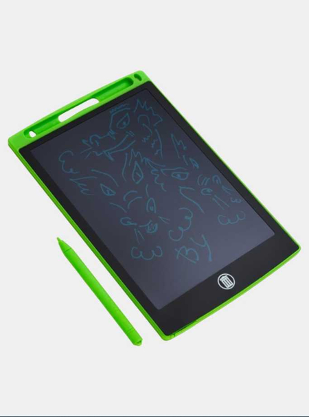 Bolalar uchun grafik LCD chizilgan planshet, Stilus, elektron doska