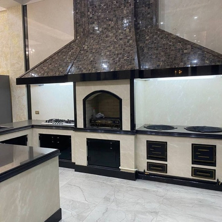 Granit mramor teriw uchoq mangal barbekyularga mramor teramiz