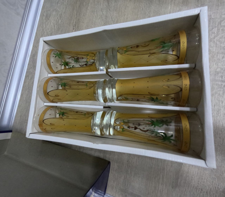 бокалы с красивым рисунком