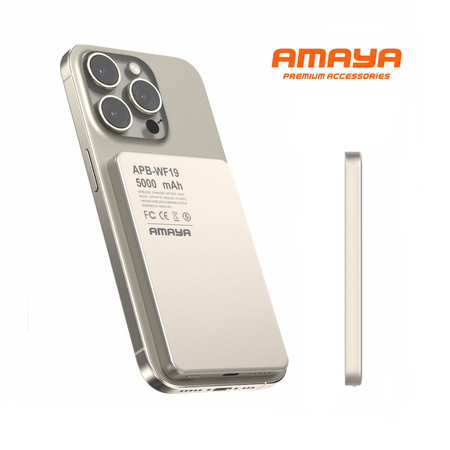 ДОСТАВКА БЕСПЛАТНО! Magsafe Power Bank 5000 mah AMAYA 20W