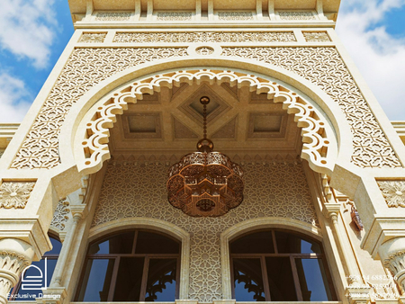 Fasad pena decor