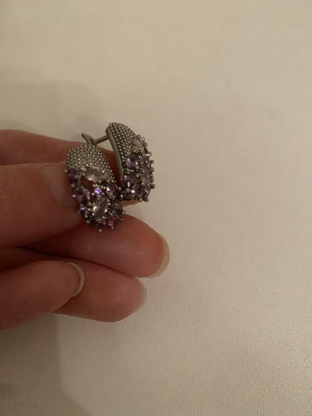 Сережки серебро 925 проба
