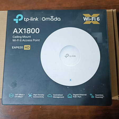 Точка доступ Wi-Fi 6 tp-link AX1800 EAP620 HD