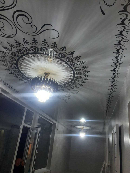 Акция ! Установка натяжных потолков фотообоев Натяжной потолок