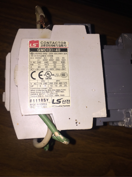 Contactor- GMC(D)-40