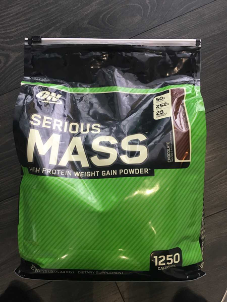 Serious mass 5,4kg от optimum nurition мега акция